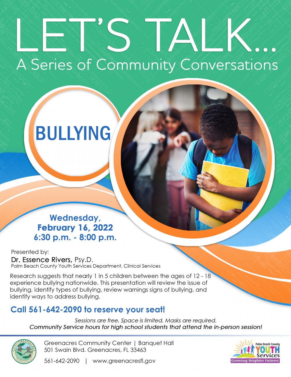 Let's Talk: Bullying | Greenacres Florida
